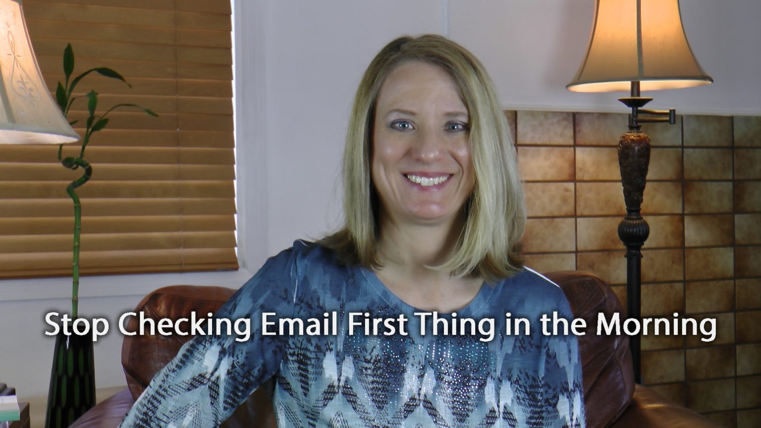 [Video] Flip It! Stop Checking Email First Thing in the Morning